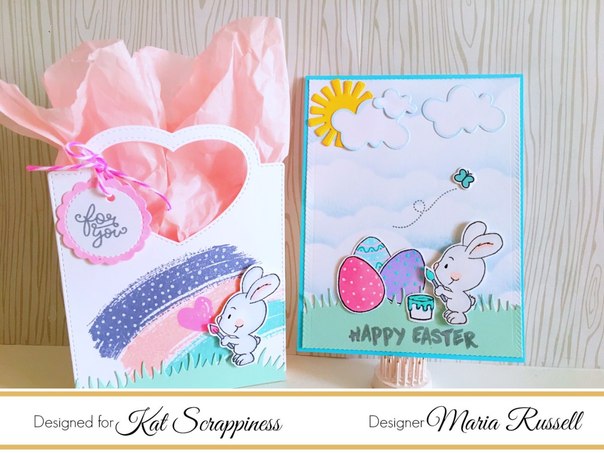 Happy Easter Card and Easter Treat Bag – Maria Russell Designs