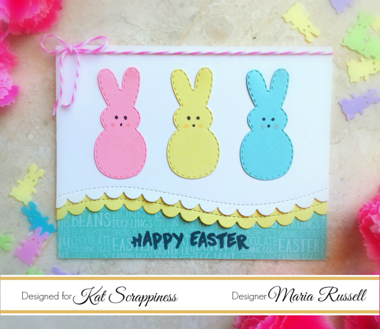 Easter Peep Cards – Maria Russell Designs
