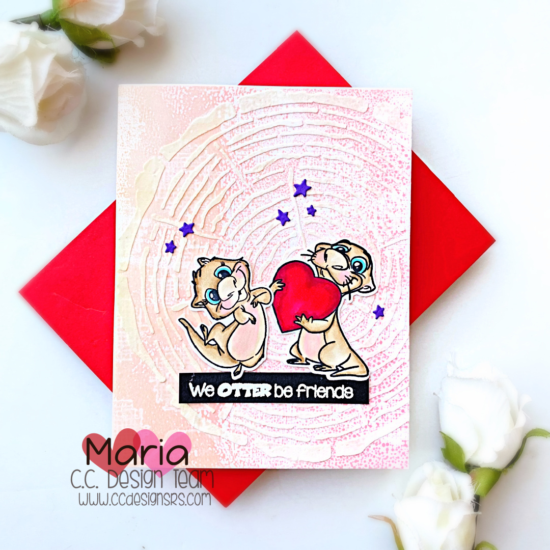 We Otter Be Friends with CC Designs – Maria Russell Designs
