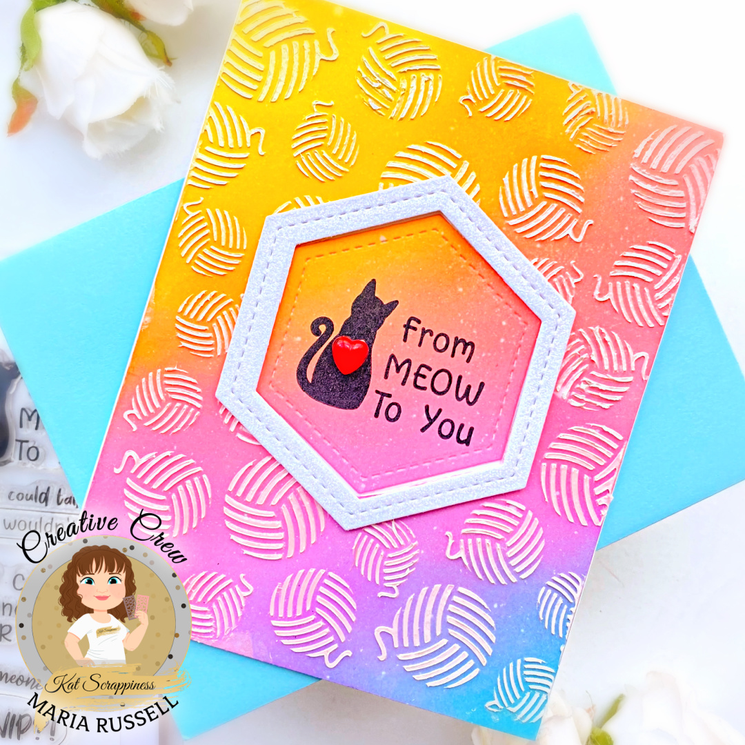 From Meow to You with Kat Scrappiness – Maria Russell Designs