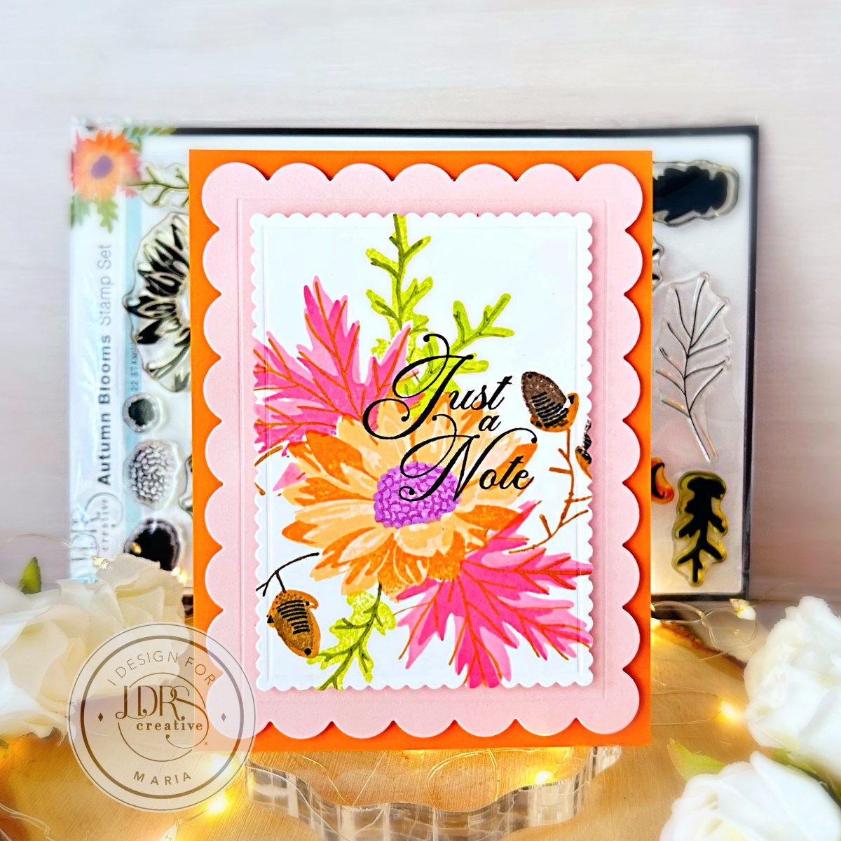 AUTUMN BLOOMS WITH LDRS CREATIVE – Maria Russell Designs